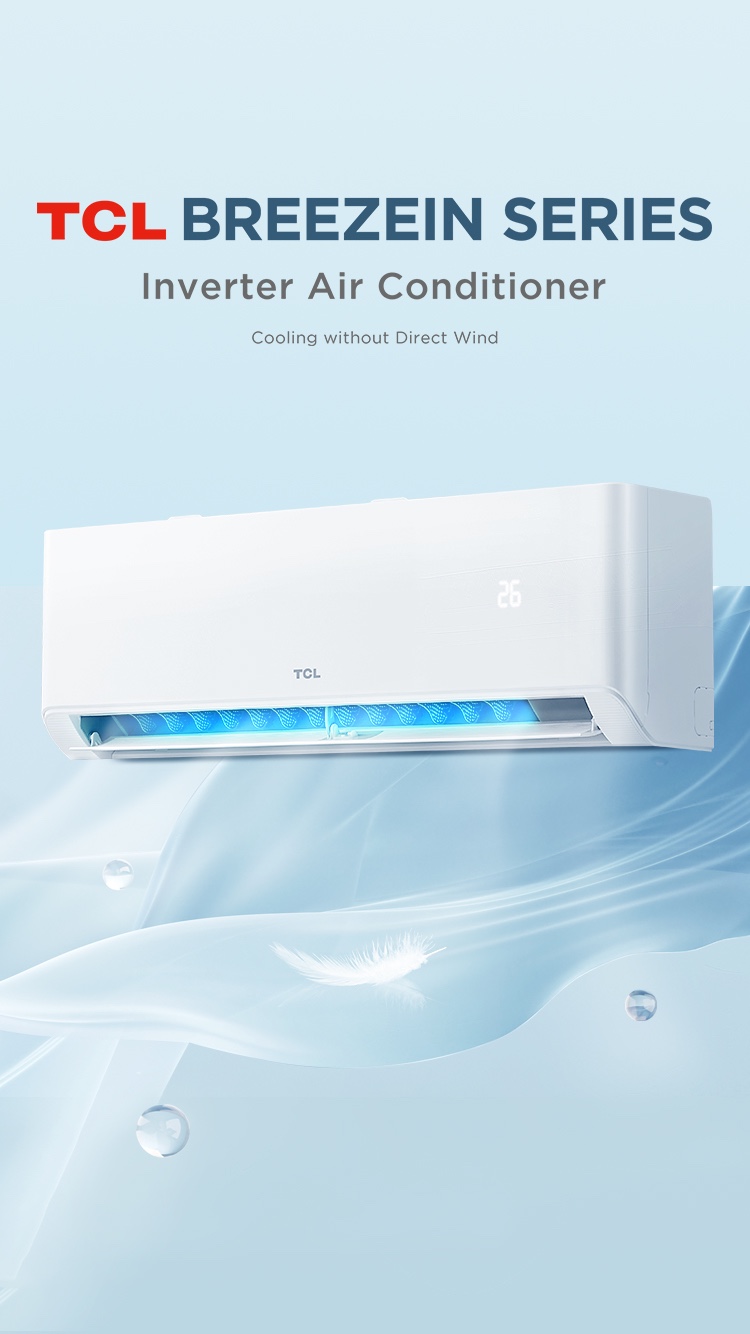 TCL Air Conditioner BreezeIN Series - Inverter AC-TCL Global