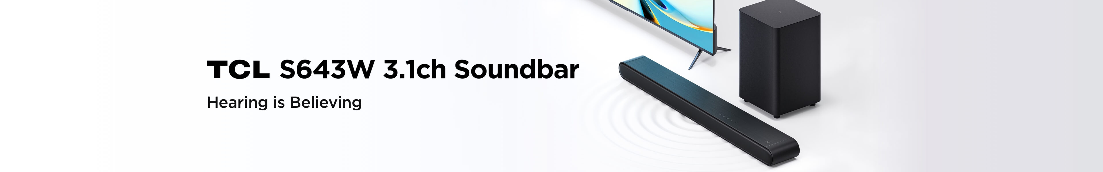TCL Soundbar-Dolby Atmos Wireless Subwoofers-TCL Global