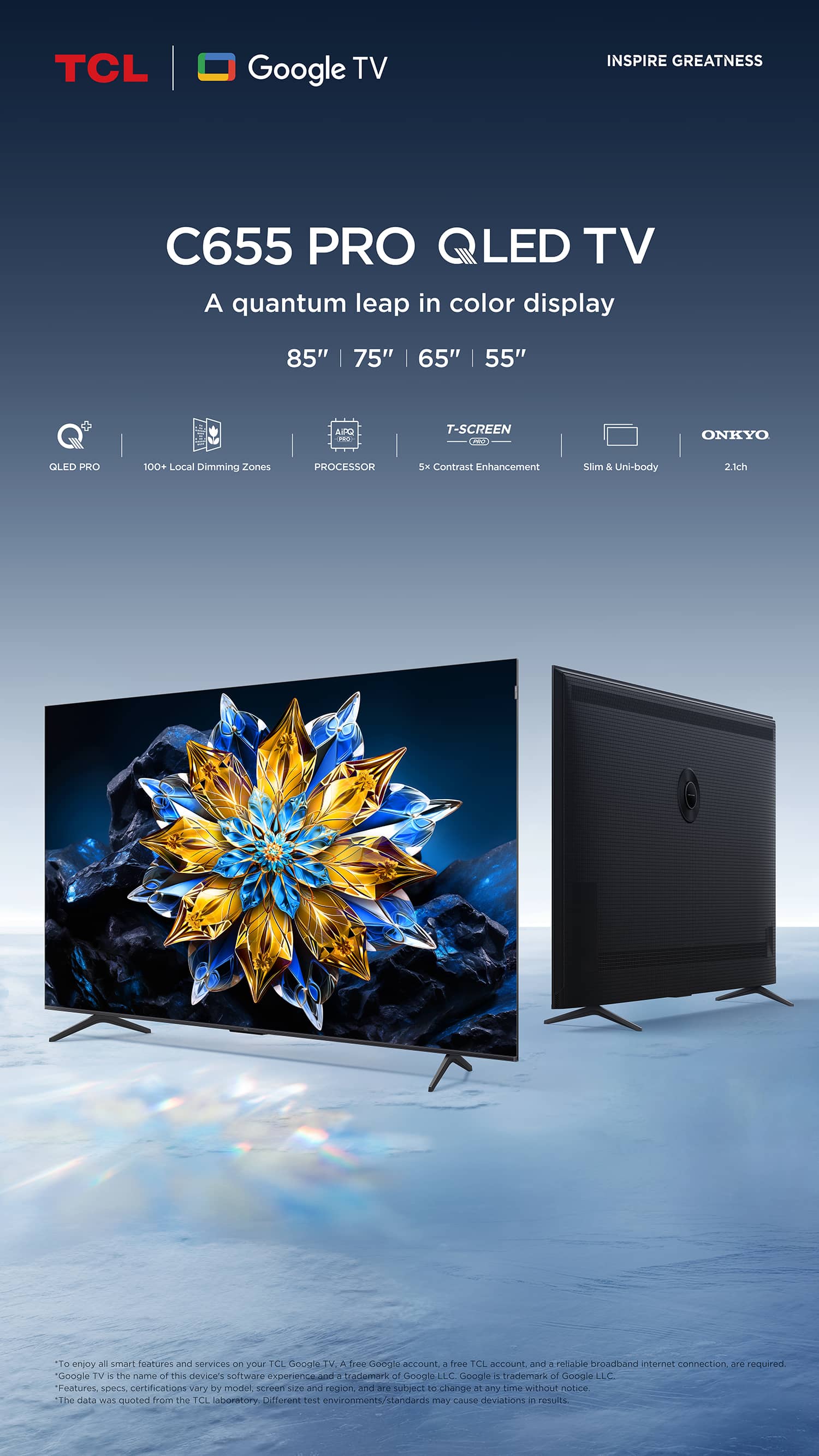 TCL C69B PRO QLED TV (SM Exclusive)