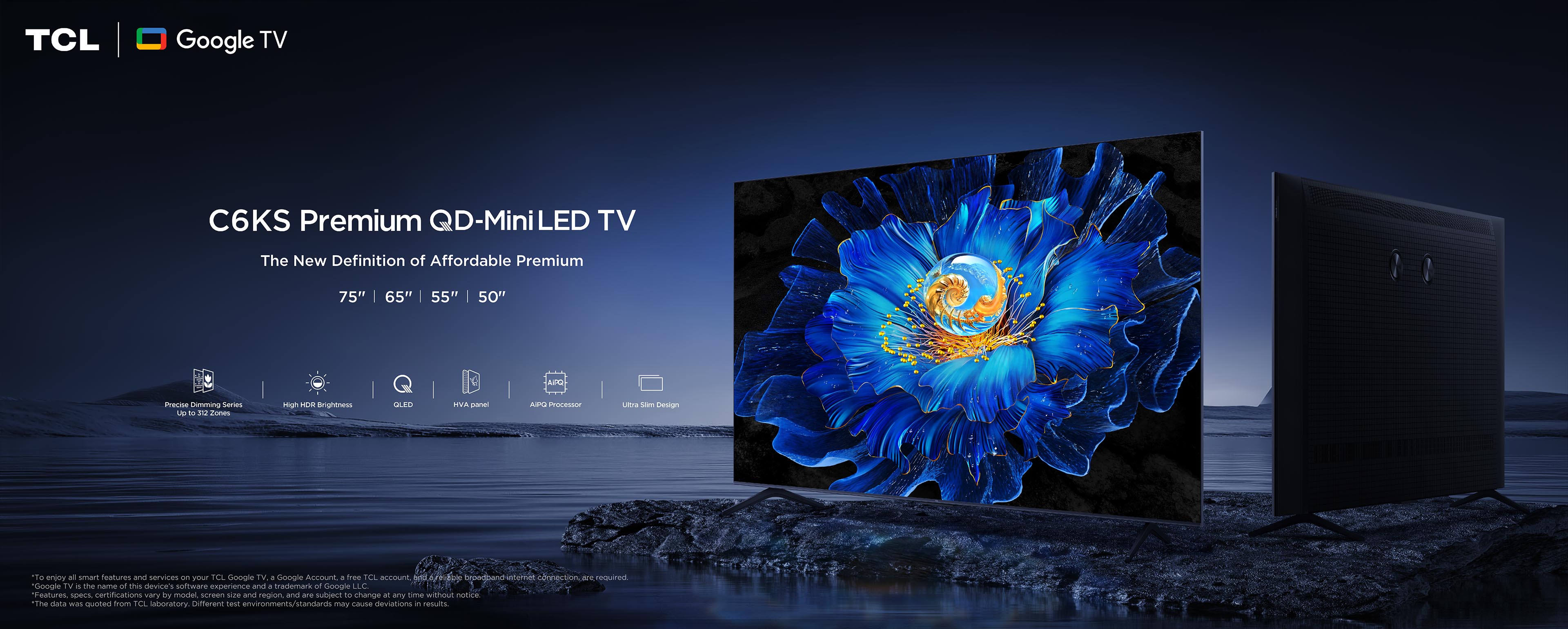 TCL TV C6KS Premium QD-MiniLED TV-50 to 75 Inch | TCL Global