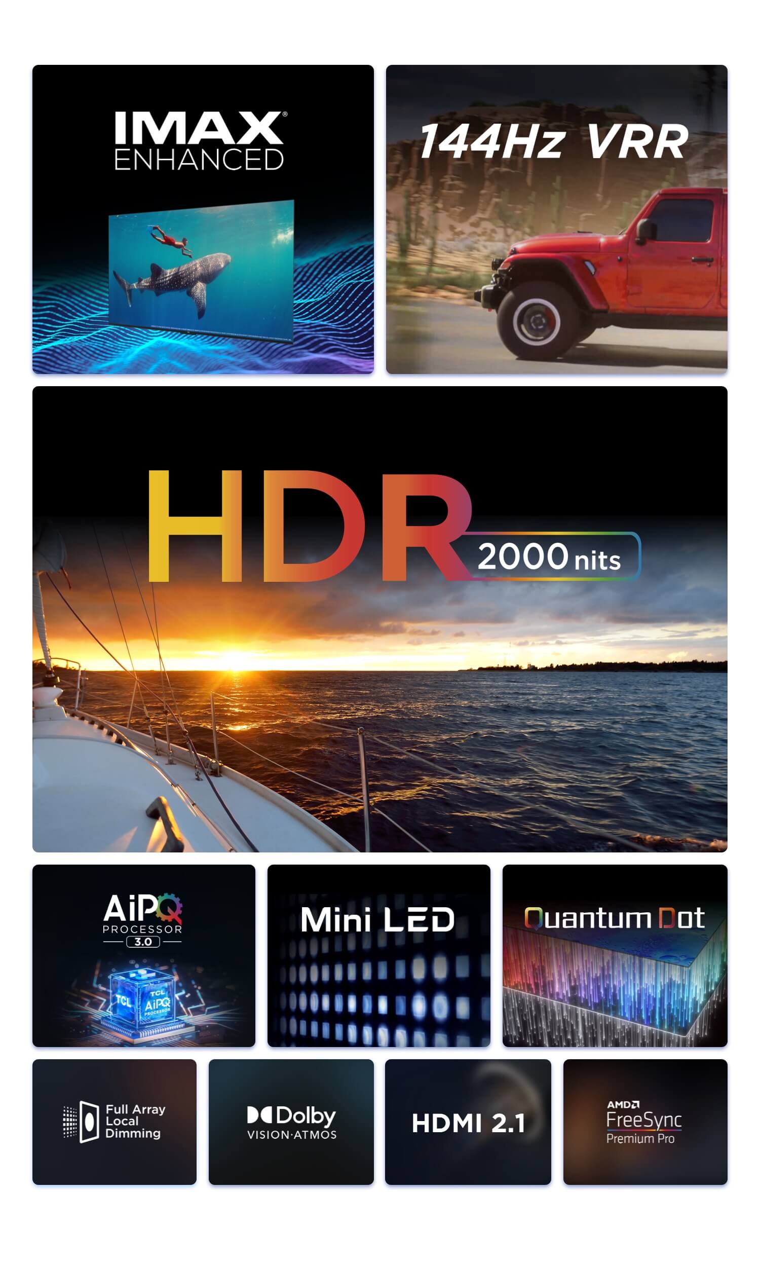 TCL C845 Mini LED All-Round TV