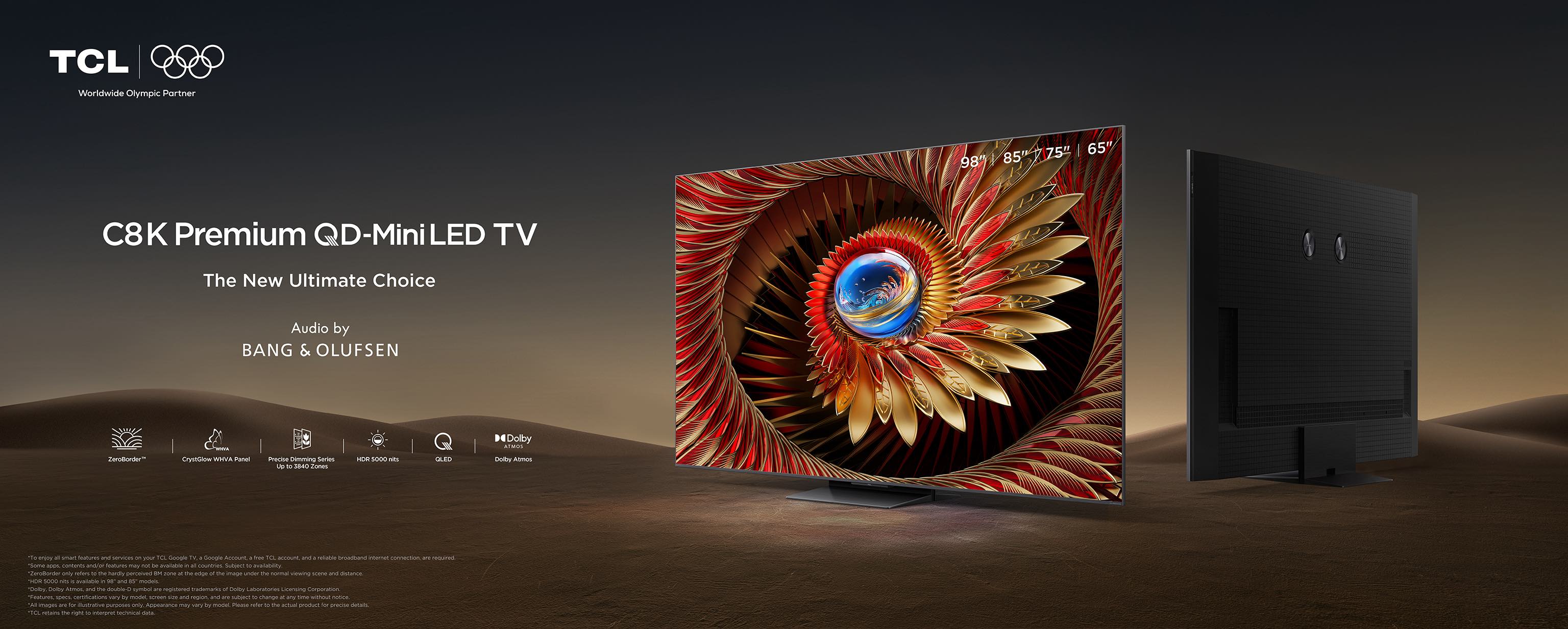 TCL C8K-98 Inch Premium QD-MiniLED TV | TCL Korea