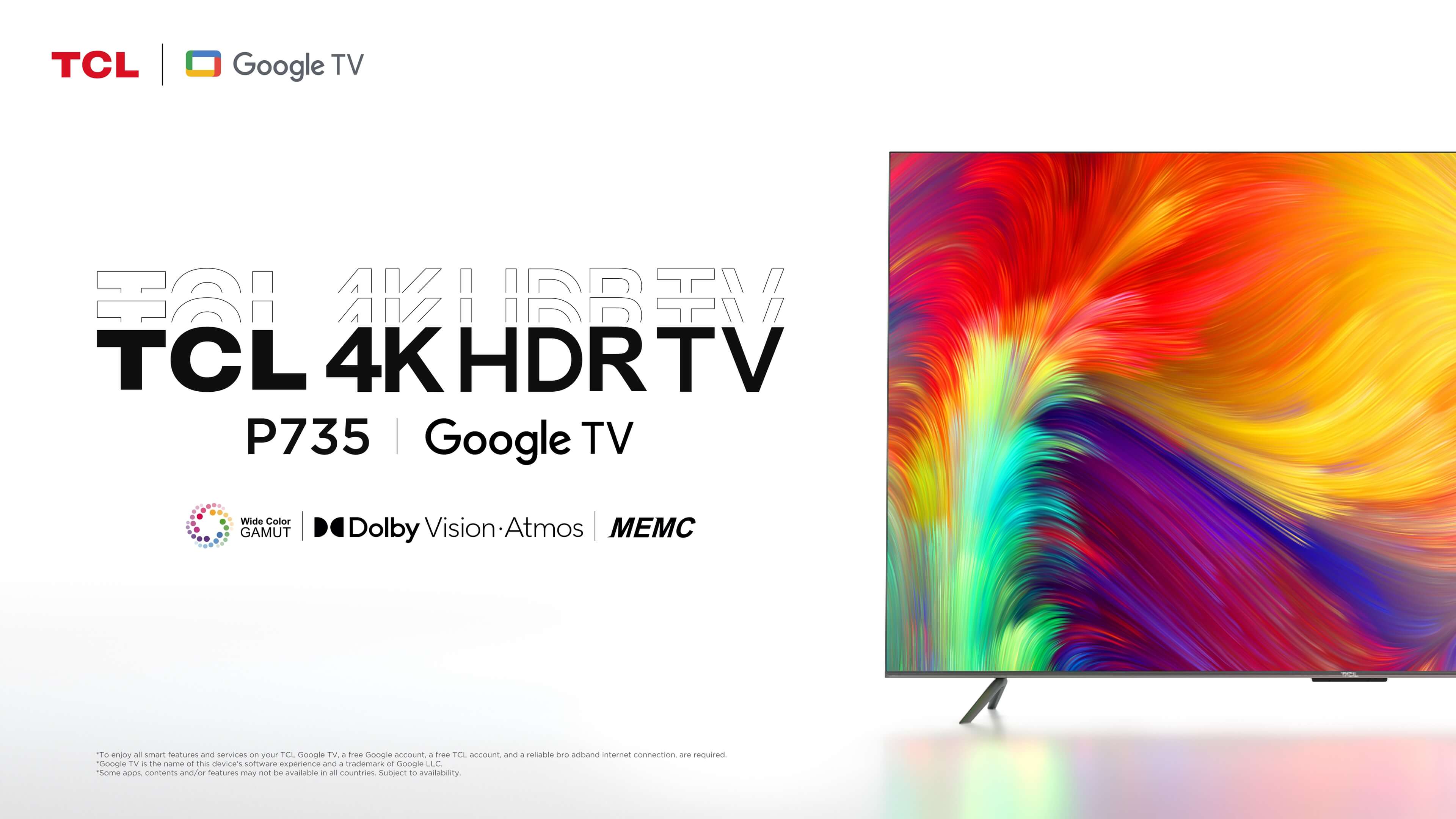 TCL P735 4K HDR Google TV TCL Philippines