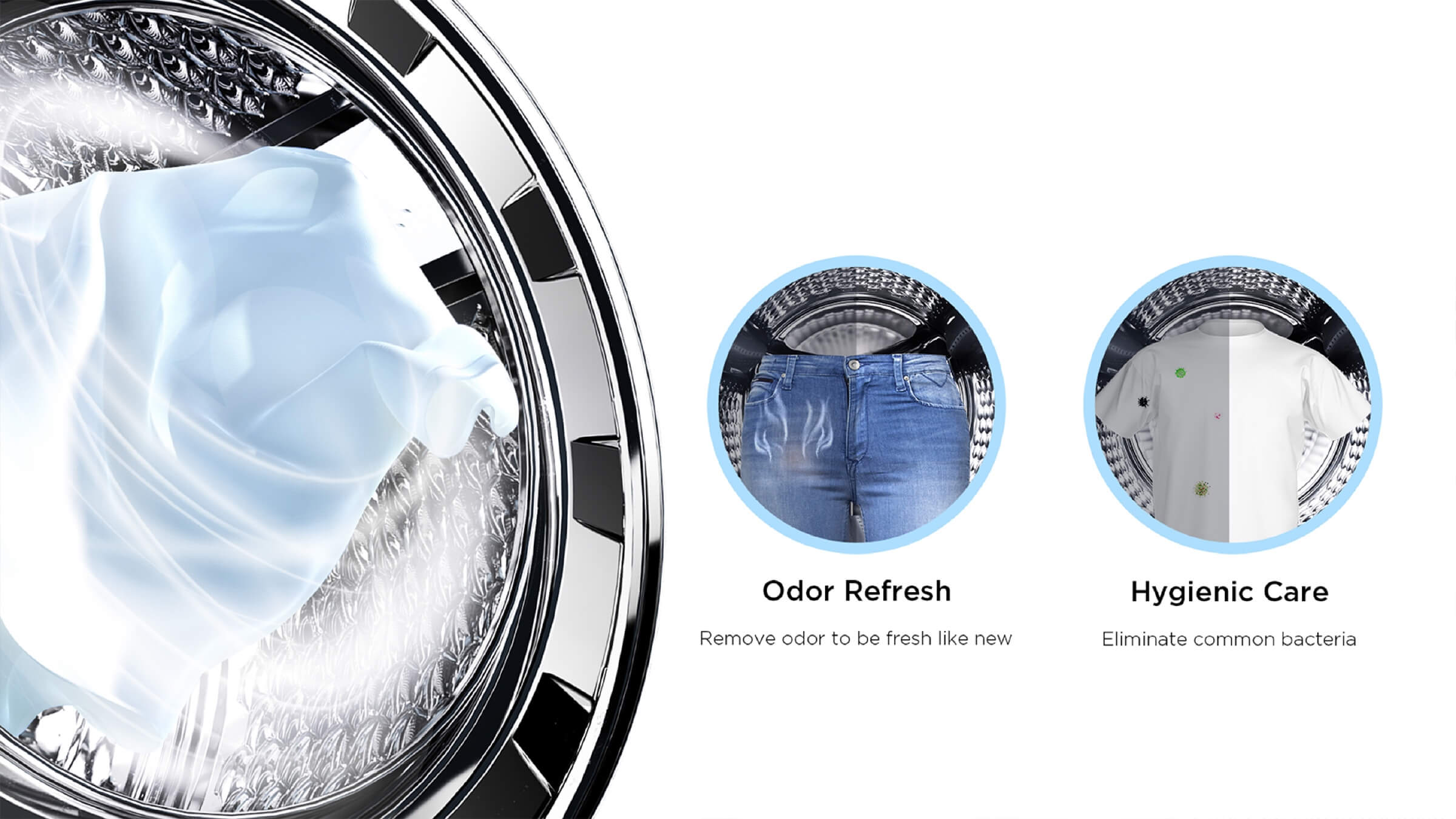 TCL Washing Machine TWF105-C20-10.5kg DD Inverter Washer