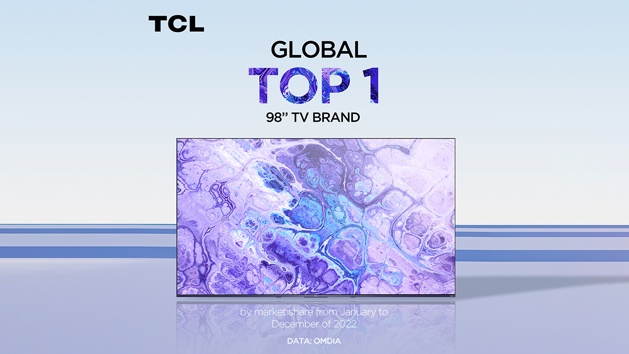 TCL, segunda marca mundial de televisores según OMDIA