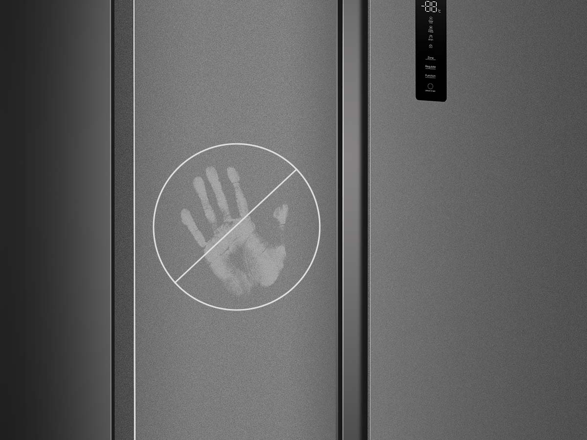 505L Side by Side Fridge TCL P525SBC | TCL Australia