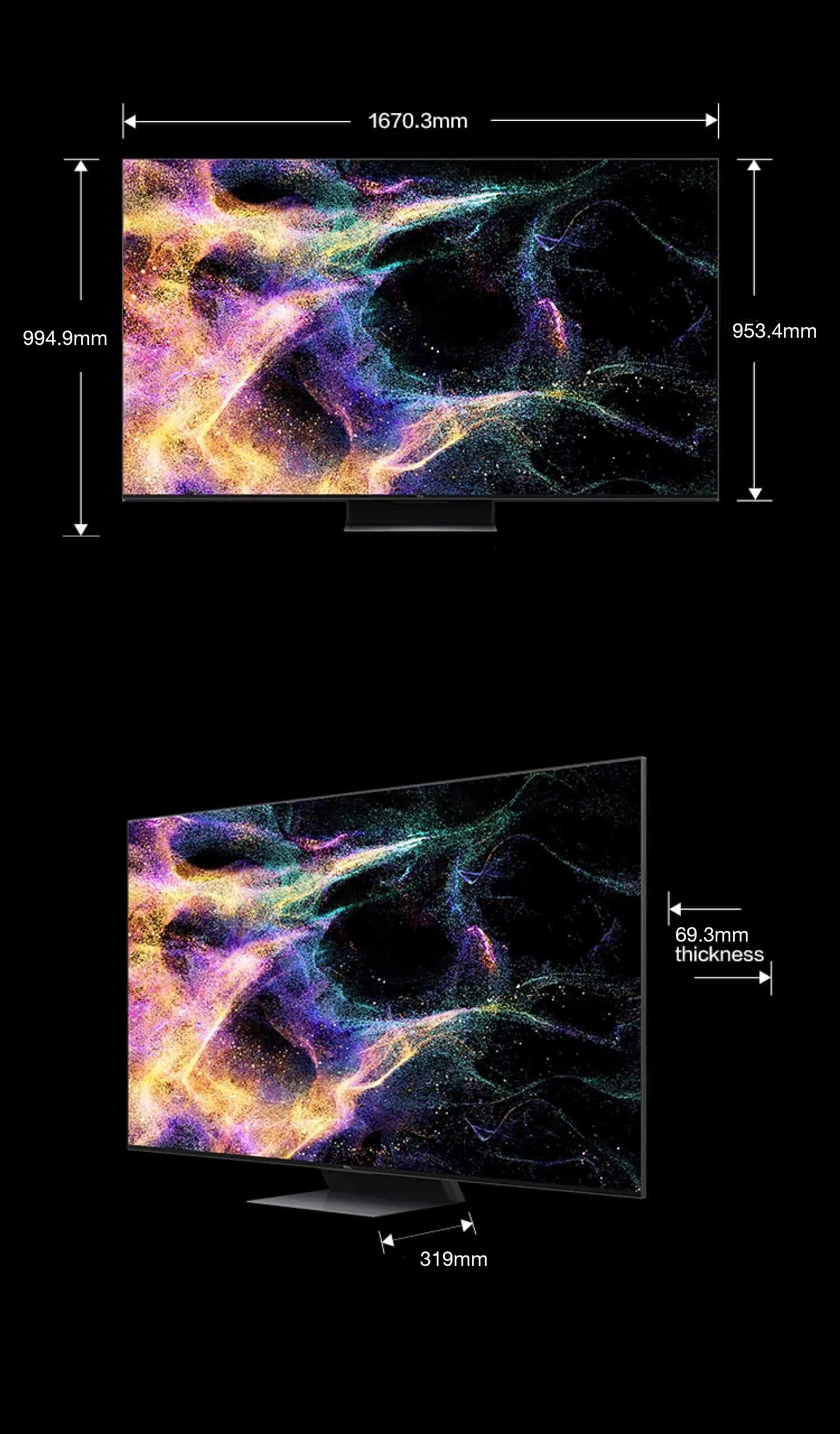 TCL 65C845 Mini LED 4K QLED TV – eSvet.com