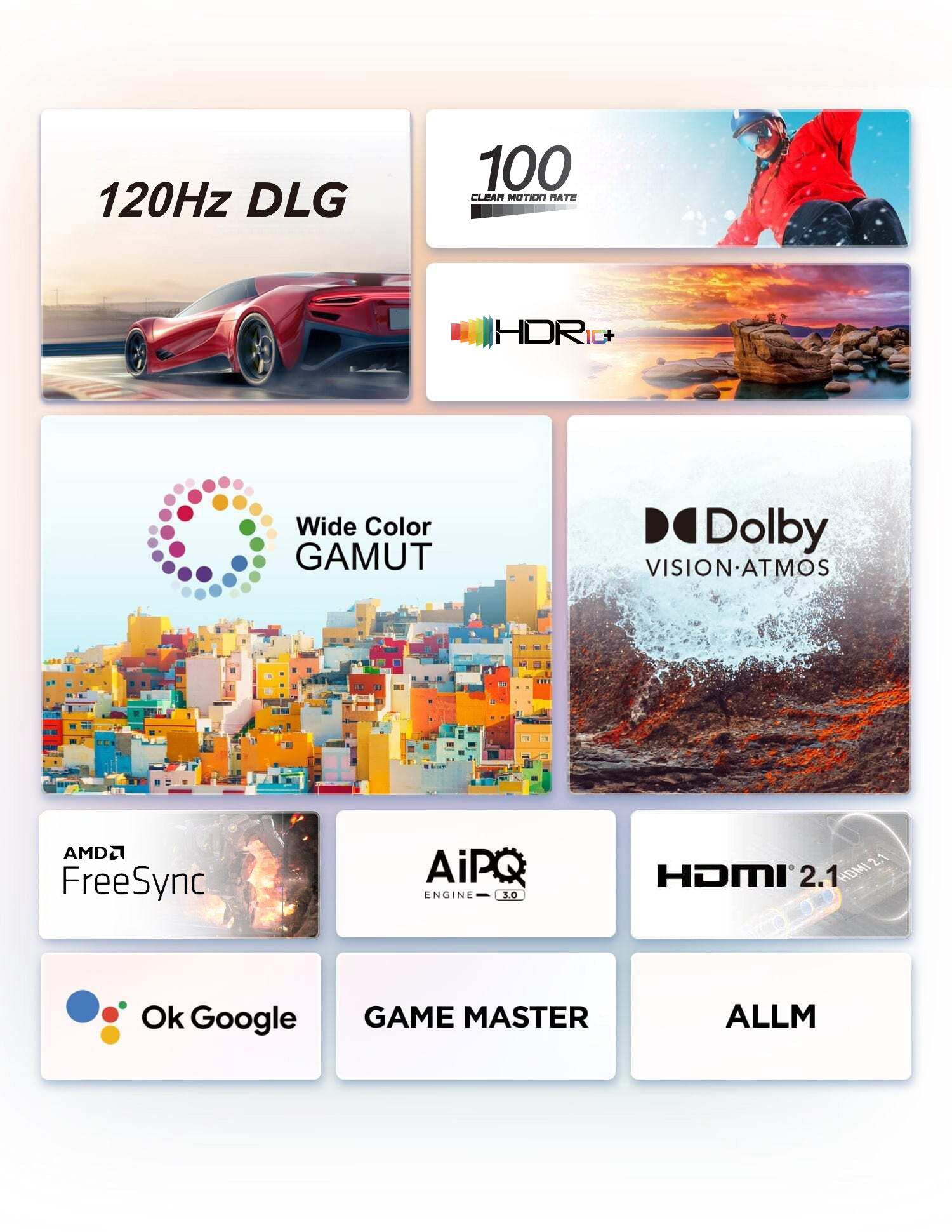 TCL TV P745- 4K UHD TV with Game Master