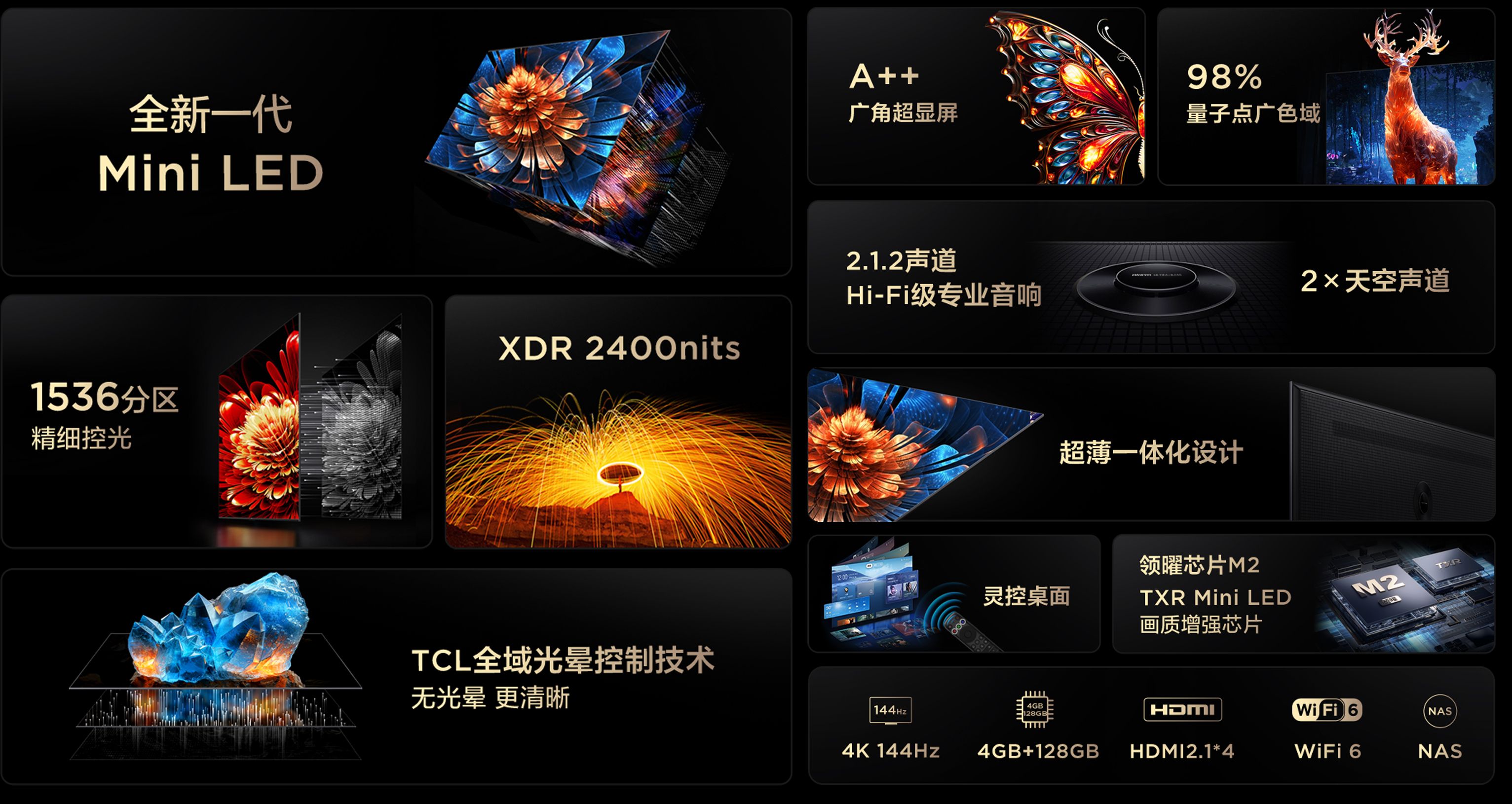 寰宇万象｜2024 TCL QD-Mini LED 电视新品发布会