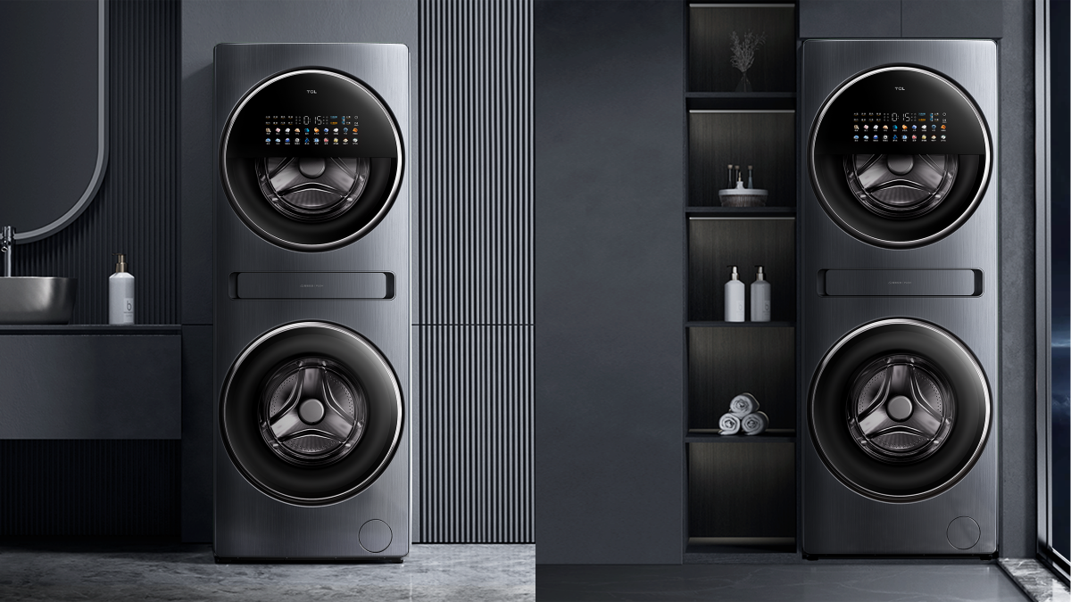 TCL 16KG双子舱洗衣机Q10-复式分区双筒洗衣机 | TCL官网