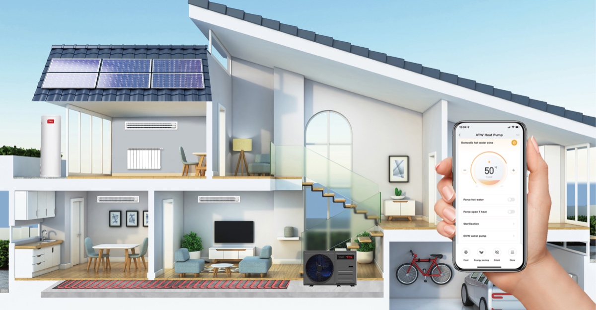 TCL R290 Tri-thermal ATW Heat Pump | TCL Europe