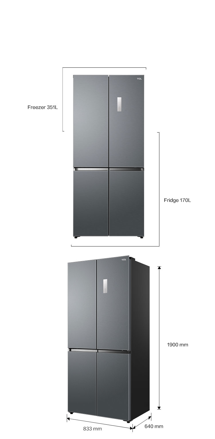 Free Built-in Series Refrigerator RC521CXE0 - TCL Europe