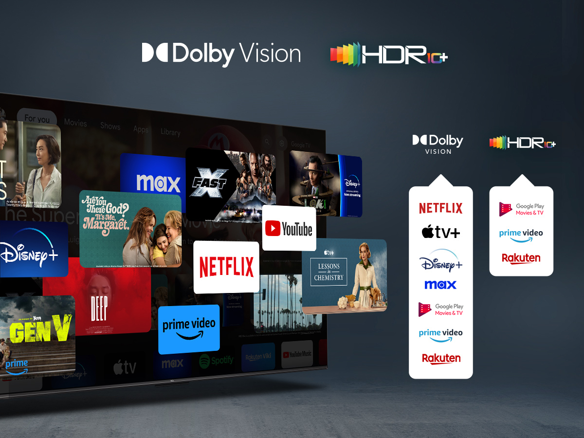 TCL 85"V6B 4K HDR TV with Google TV and Game Master 3.0 - TCL Europe