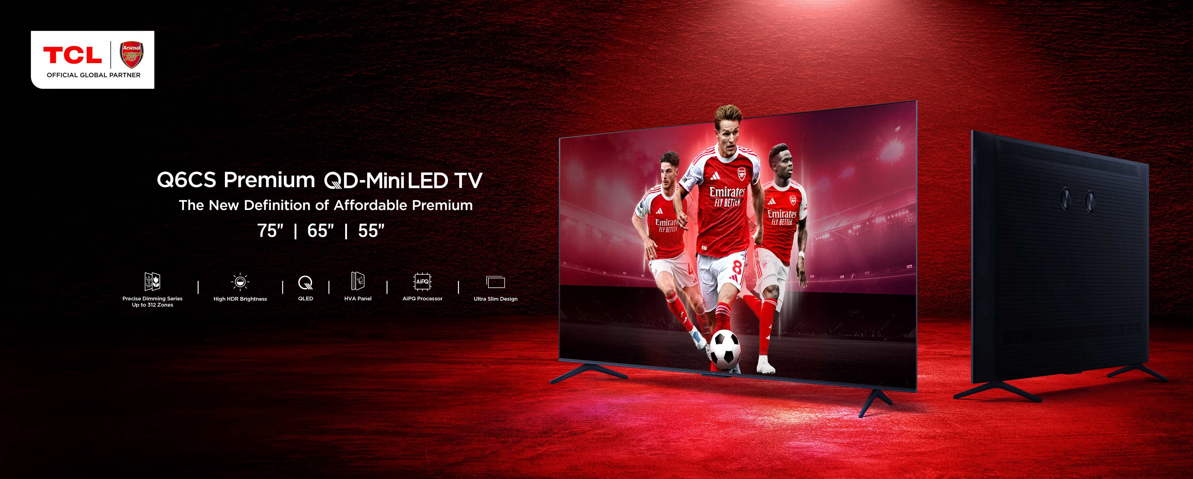 TCL TV Q6CS Premium QD-MiniLED TV-55 to 75 Inch | TCL India