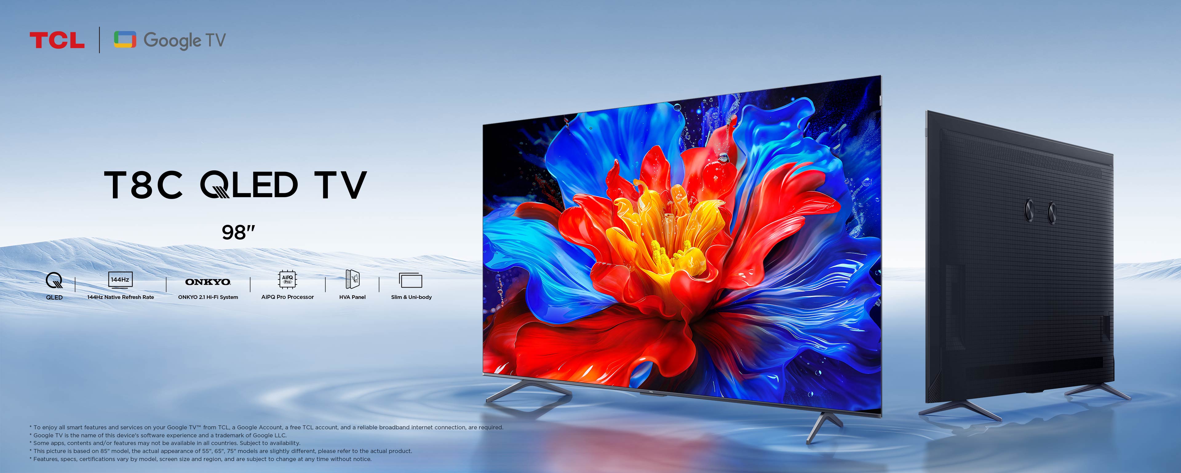 TCL T8C-QLED TV | TCL Iraq