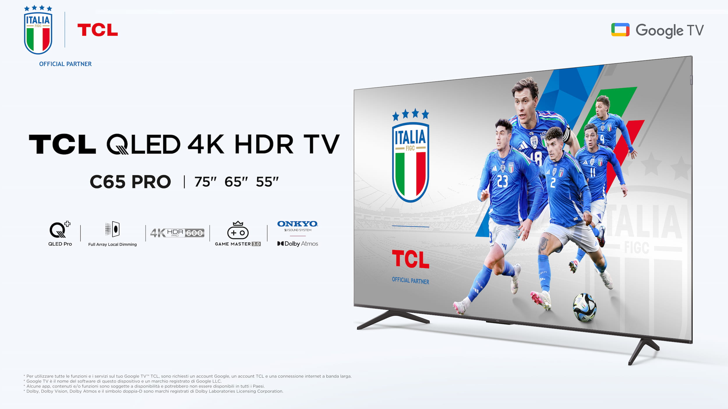 TV QLED 4K Ultra HD Serie C65 PRO | TCL Italy