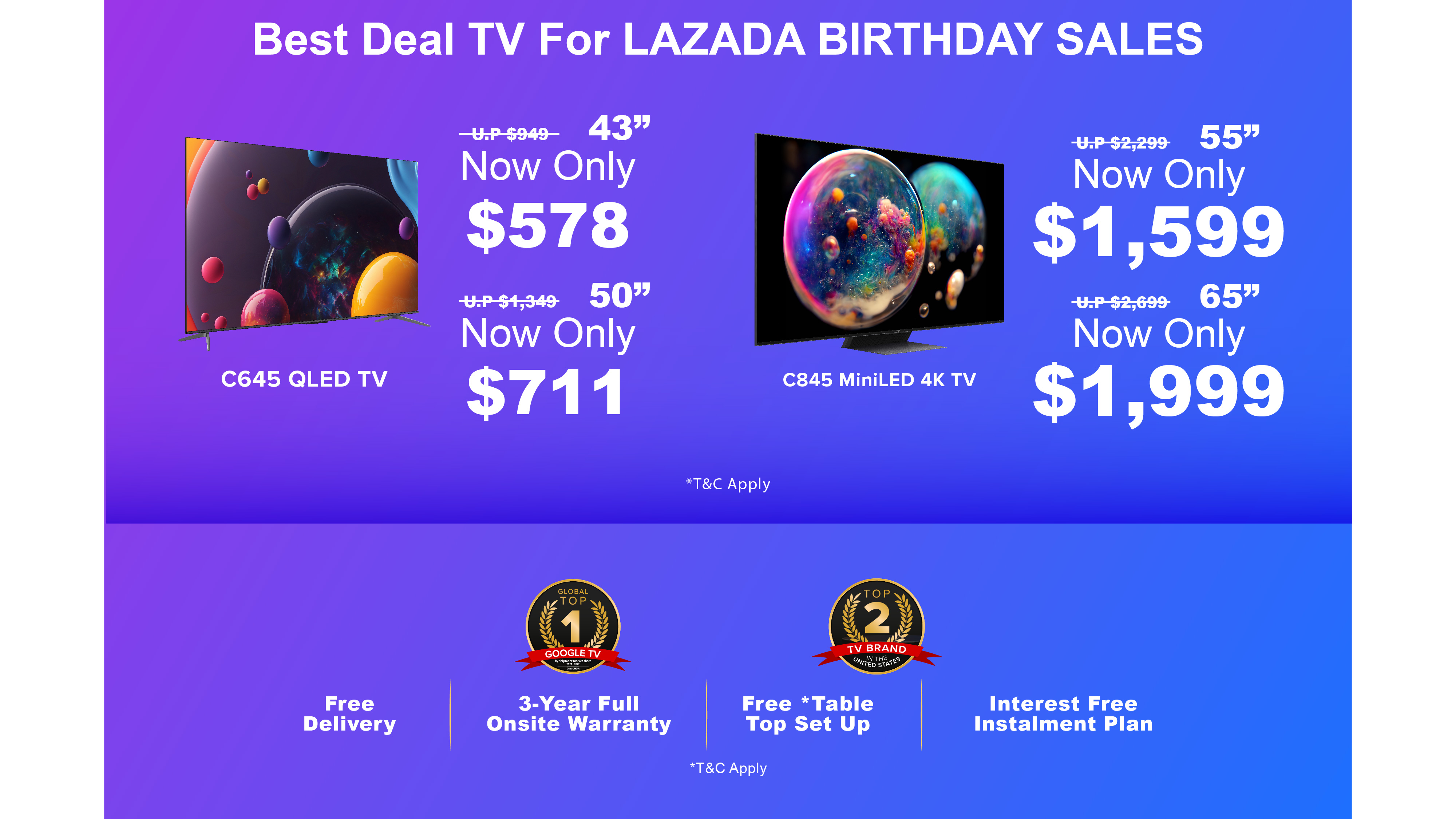 Lazada Birthday