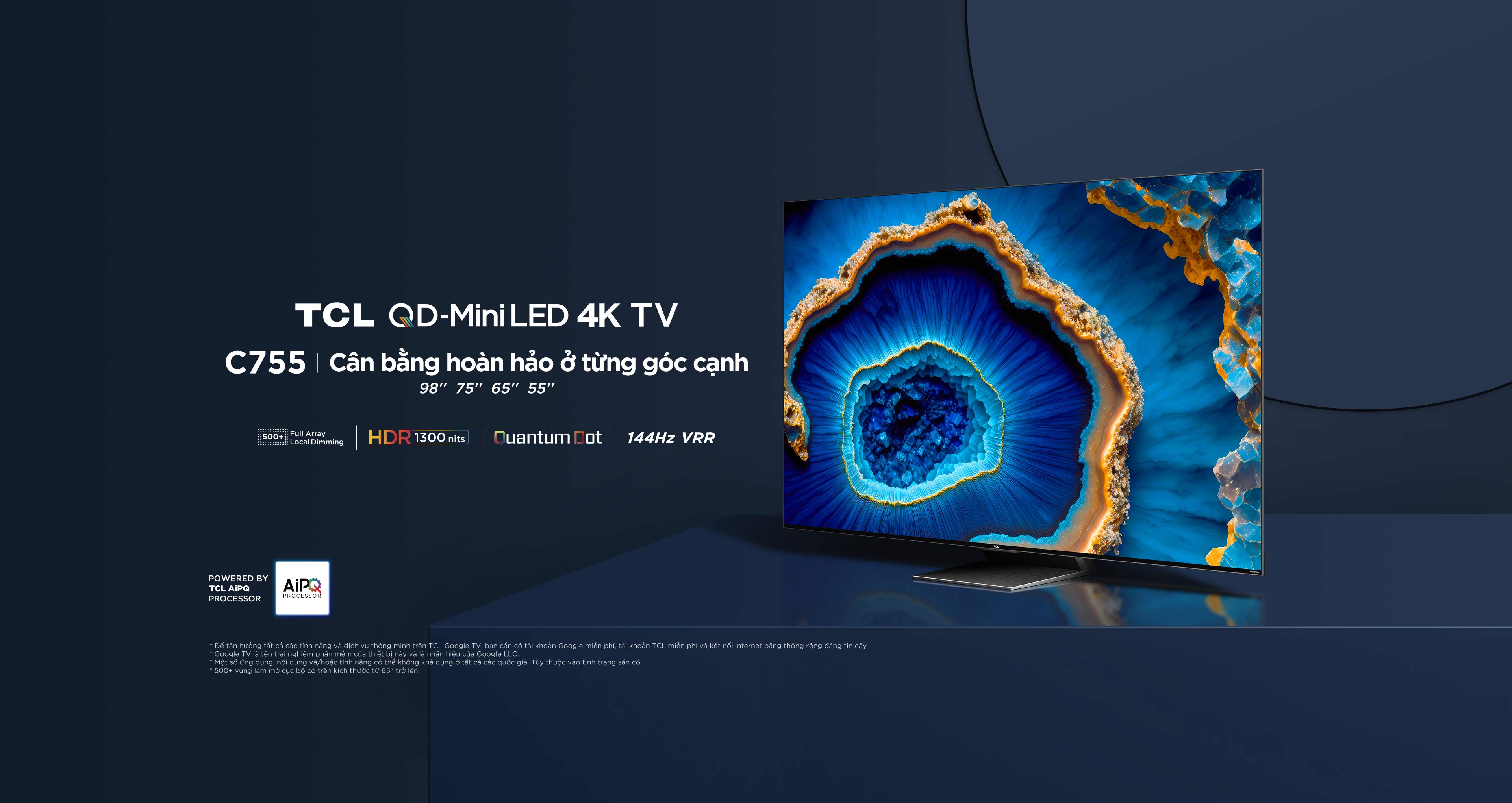 TCL C755 QD-Mini LED 4K TV | TCL Việt Nam