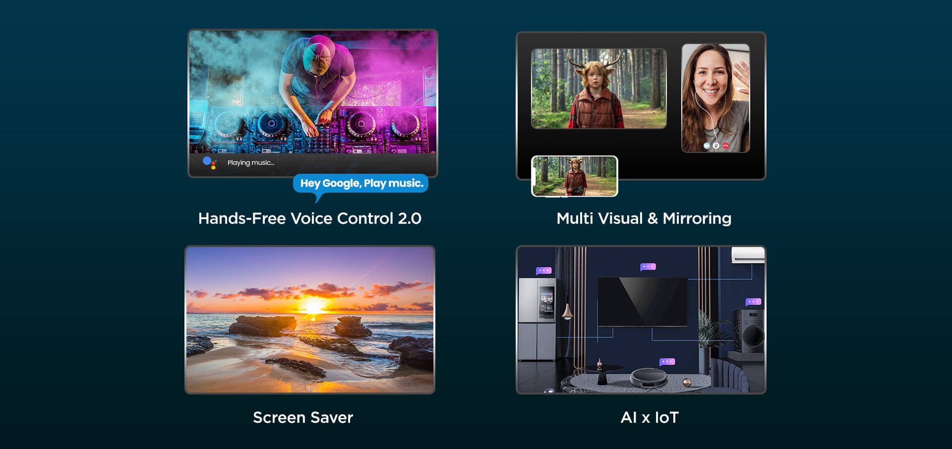 iFFALCON Série Q71 QLED 4K Smart TV Android-iFFALCON France